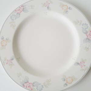 Vintage Pfaltzgraff Wyndham Dinner Plate, Floral Stoneware 10.5 Plate ...