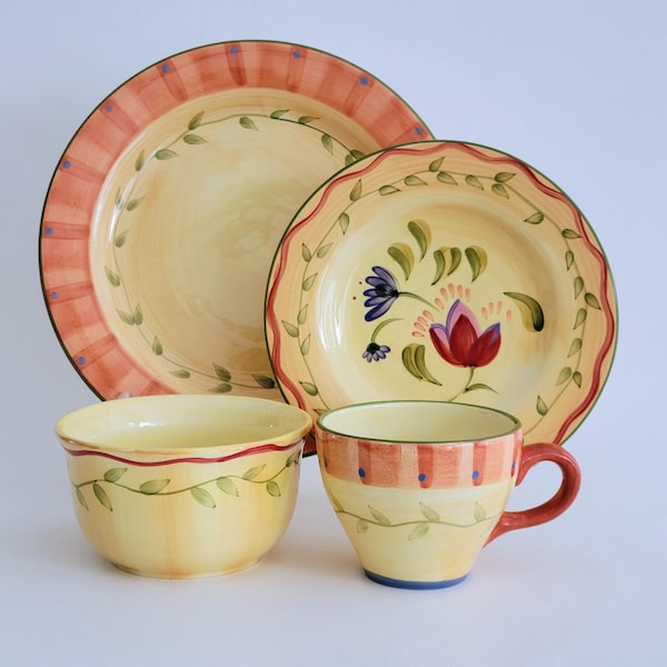 Yellow China Dinnerware - Etsy