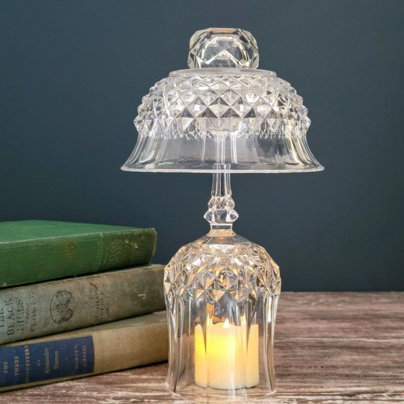 Upcycled Lamp - Etsy