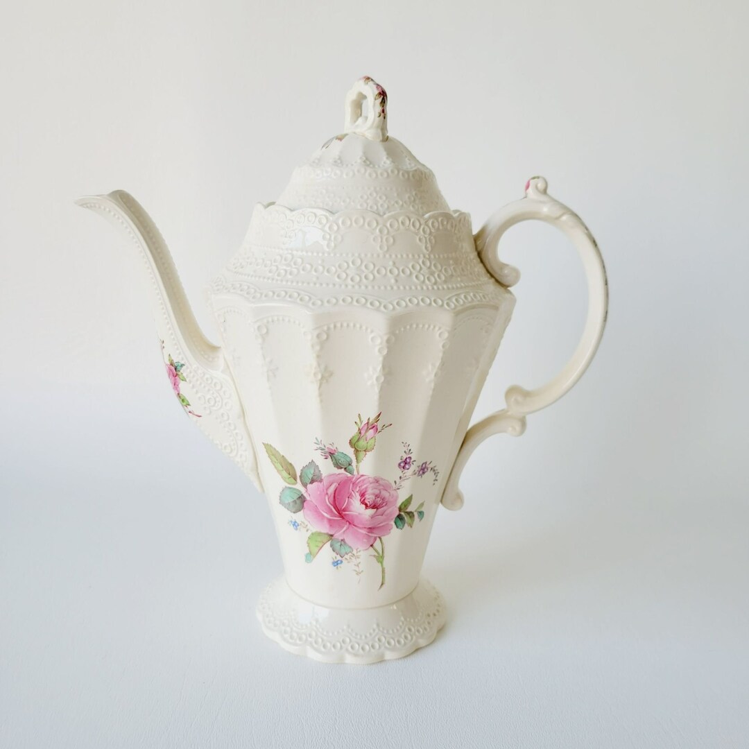 Vintage Spode Copeland Jewel Coffee Pot Made in England - Etsy