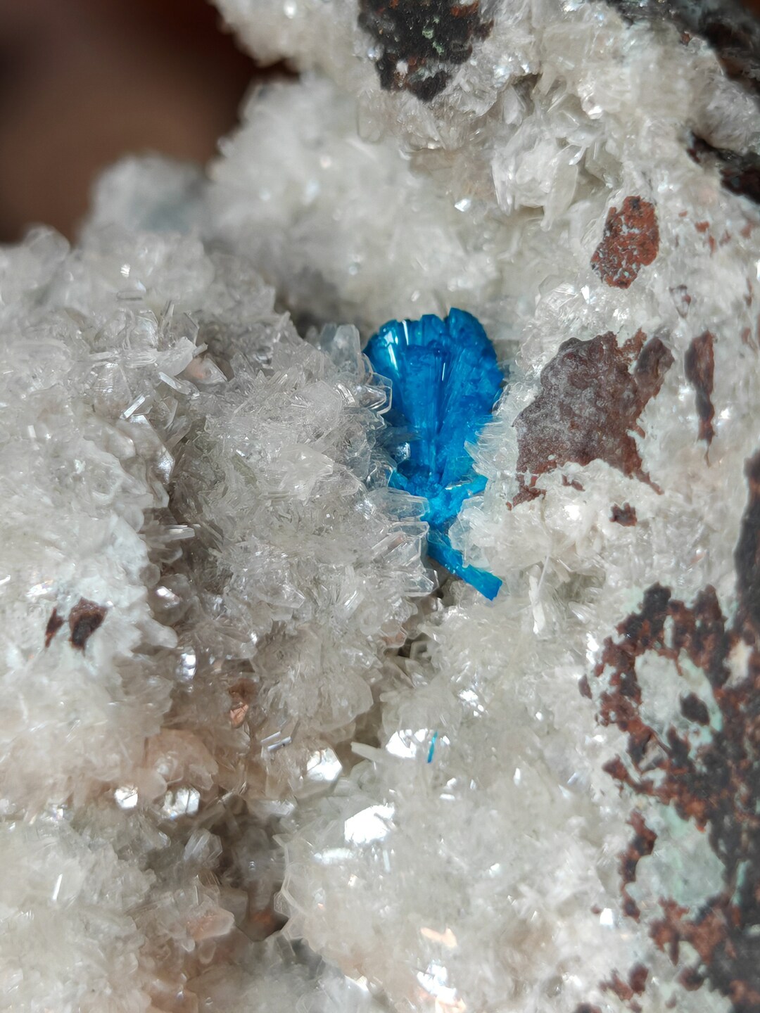 Cavansite on Matrix - Etsy