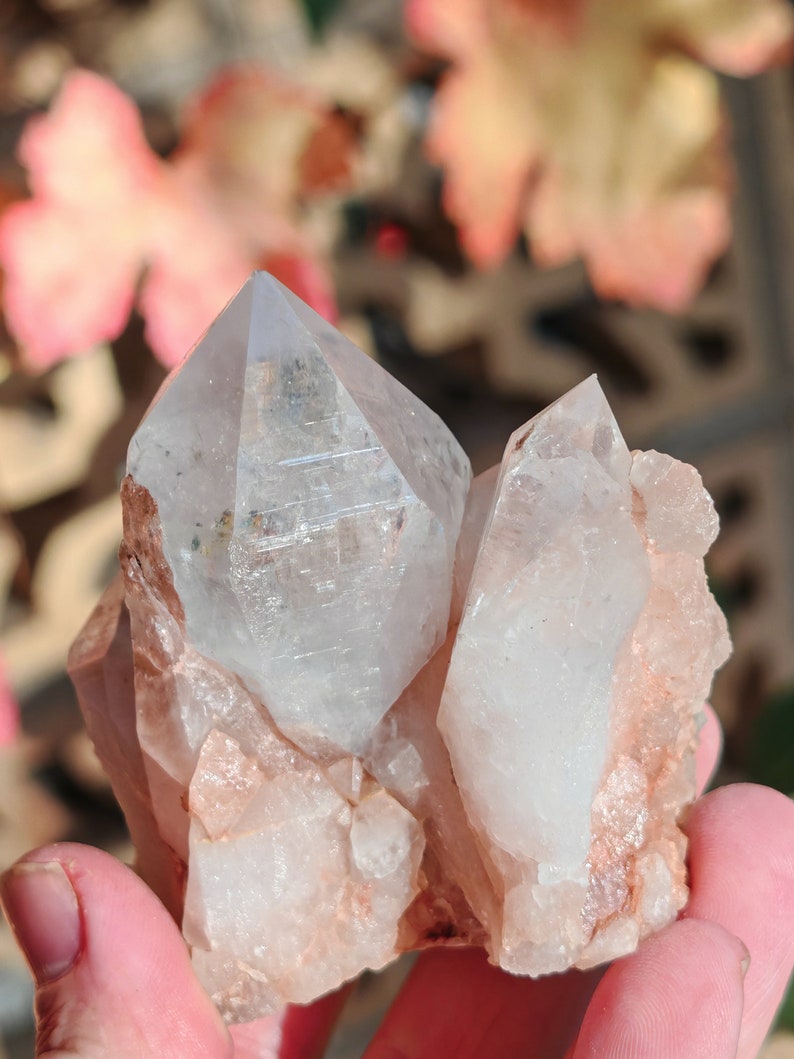 Himalayan Quartz Cluster With Golden Inclusions - Etsy