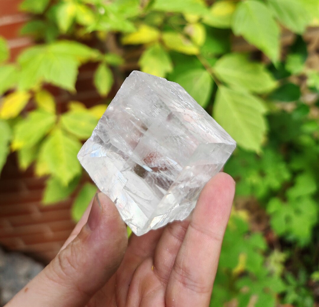 Transparent Calcite Crystal - Etsy