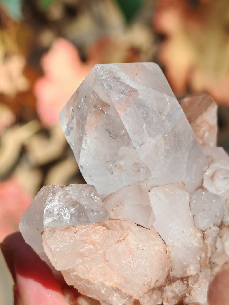 Himalayan Quartz Cluster With Golden Inclusions - Etsy