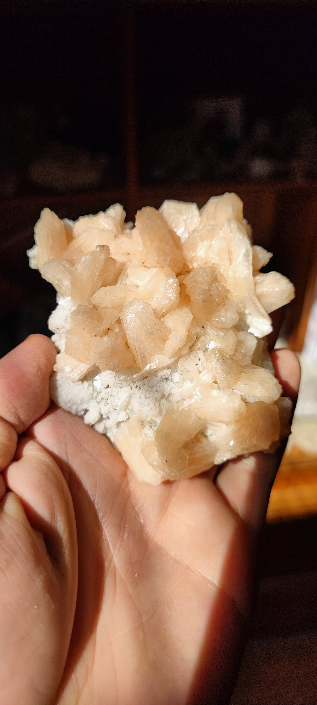 Pink Stilbite in Matrix - Etsy