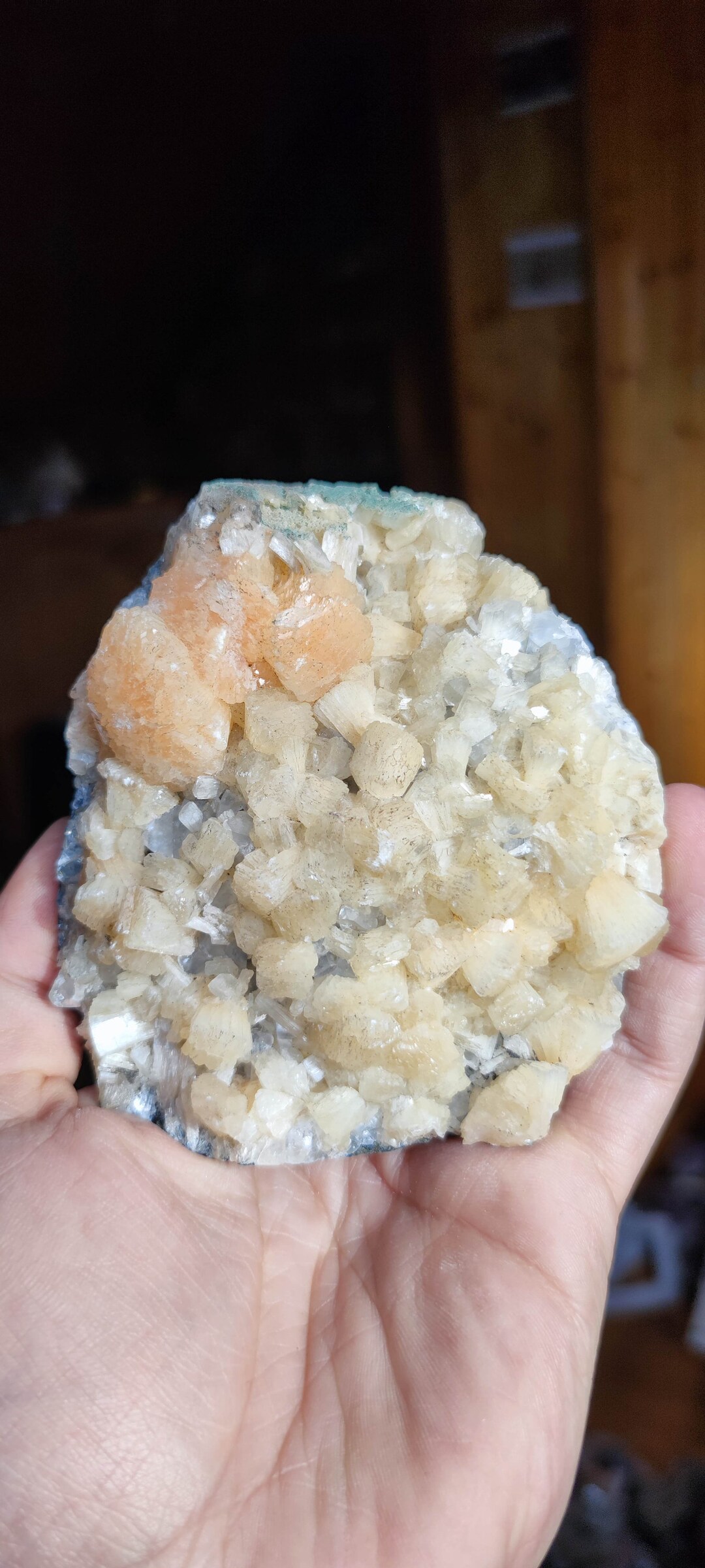 Stellerite With Calcites on Matrix - Etsy