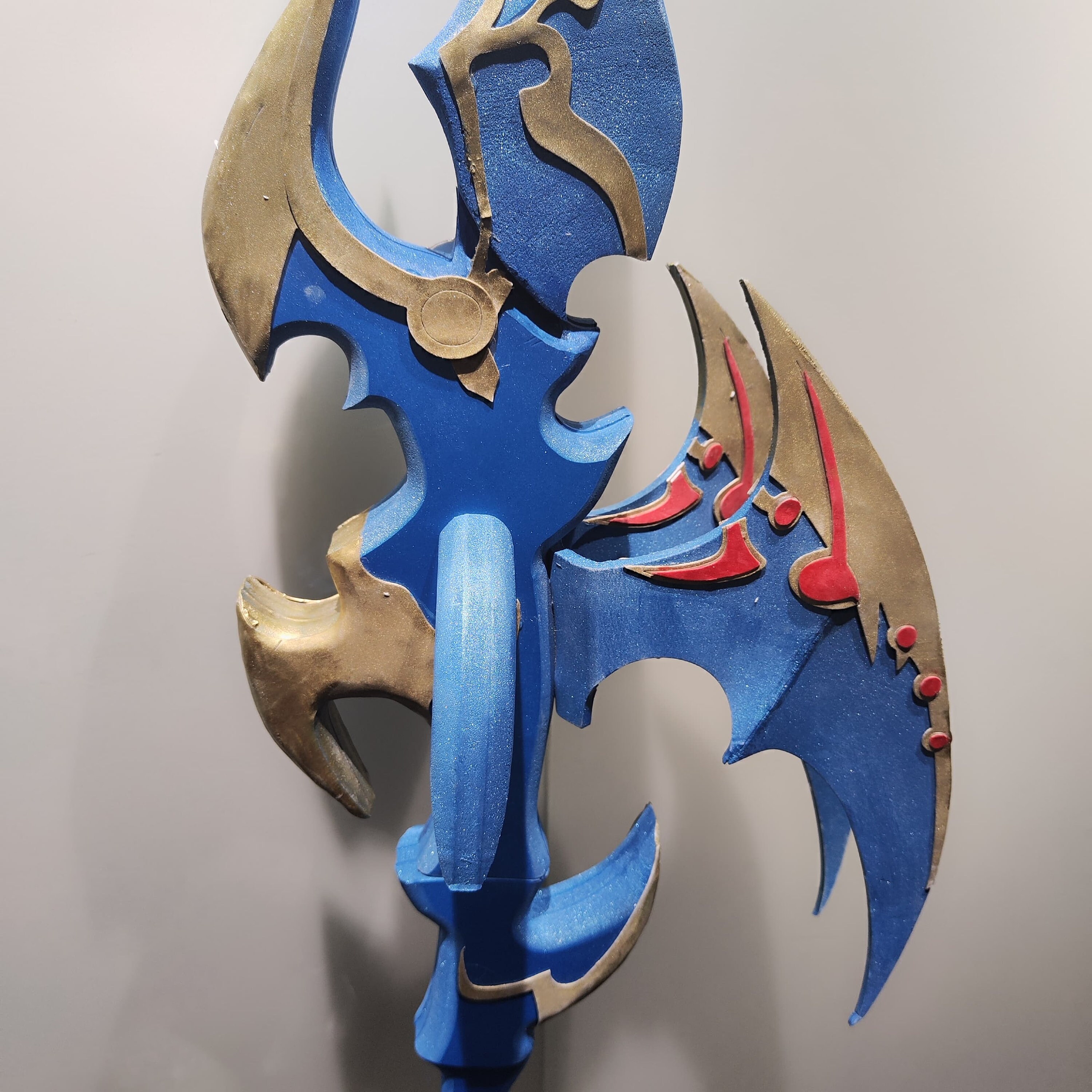 Final Fantasy XIV FF14 Dragon Knight Estinien Wyrmblood Spear Cosplay ...