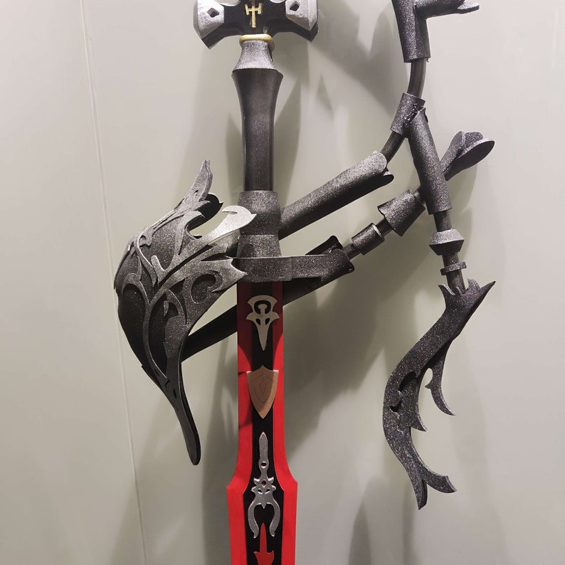 Final Fantasy XIV FF14 Prop Red Mage Sword Cosplay Replica - Etsy