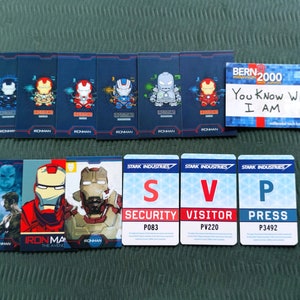 Iron Man File S.H.I.E.L.D. Tony Stark Secret Folder Paper Props - Etsy