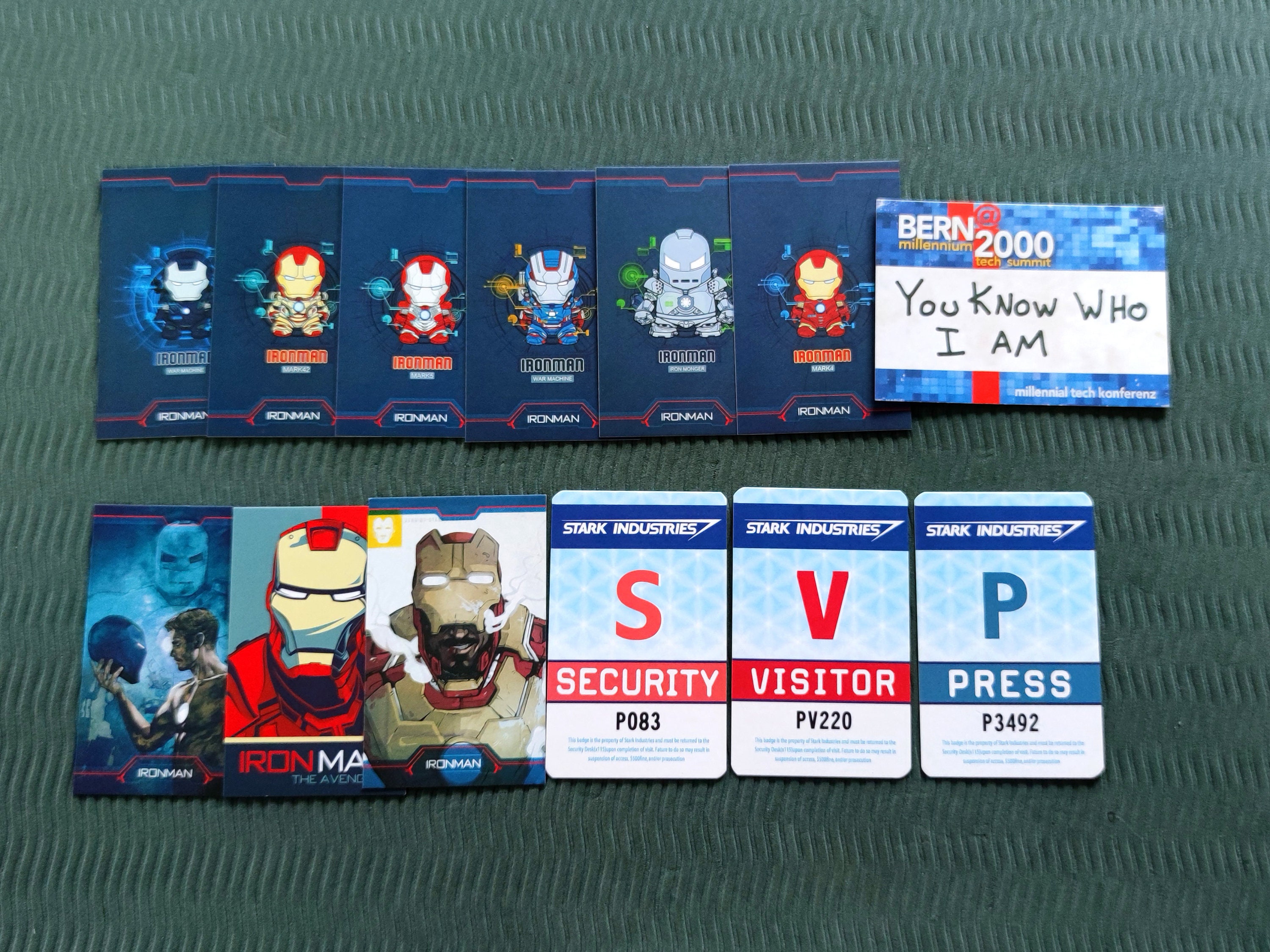 Iron Man File S.H.I.E.L.D. Tony Stark Secret Folder Paper Props - Etsy