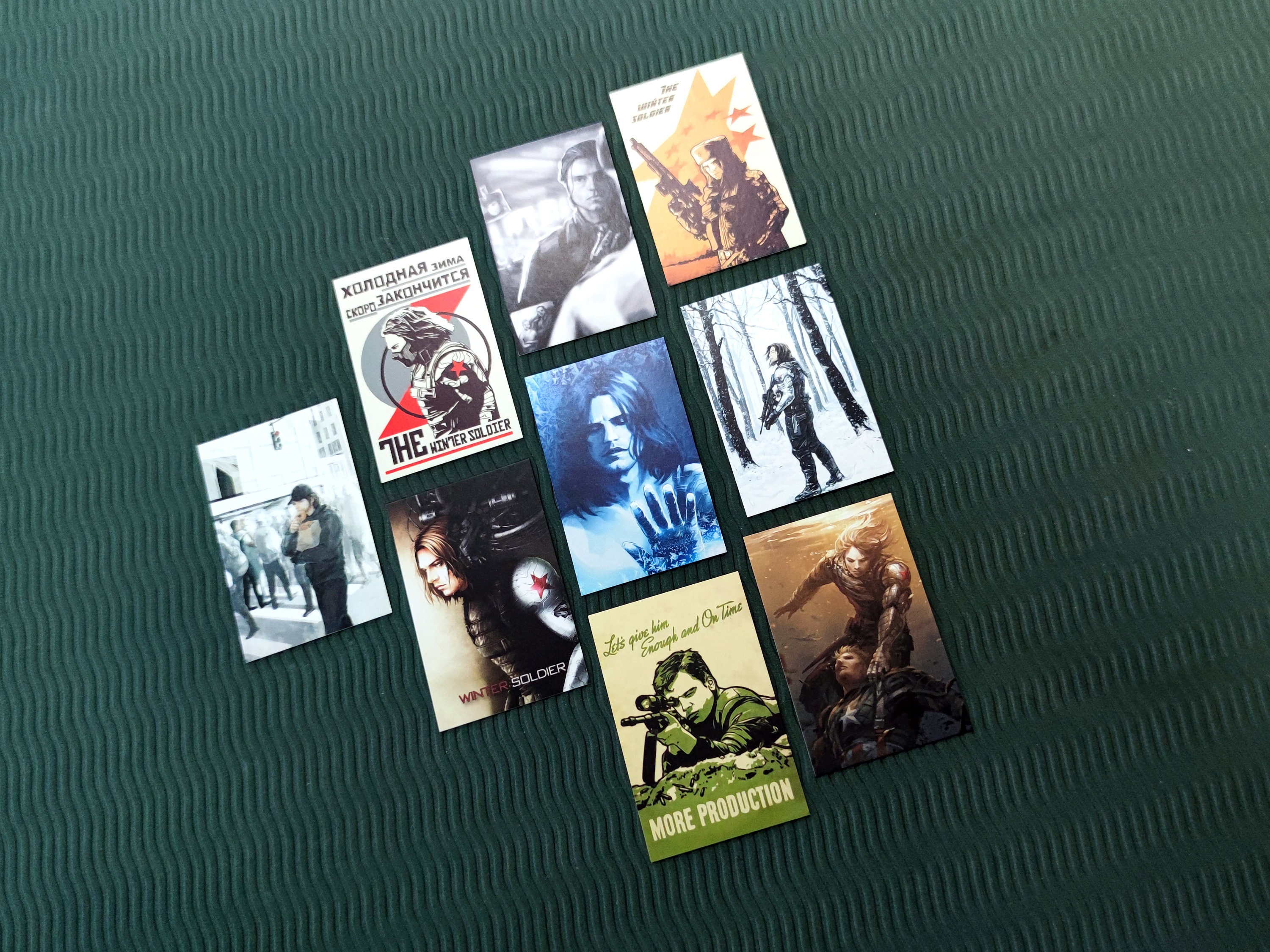 Winter Soldier File S.H.I.E.L.D. Bucky Barnes Secret Folder Paper Props ...
