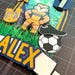 Tigres UANL Cake Topper: Personalized Soccer Birthday Party Decor - Etsy