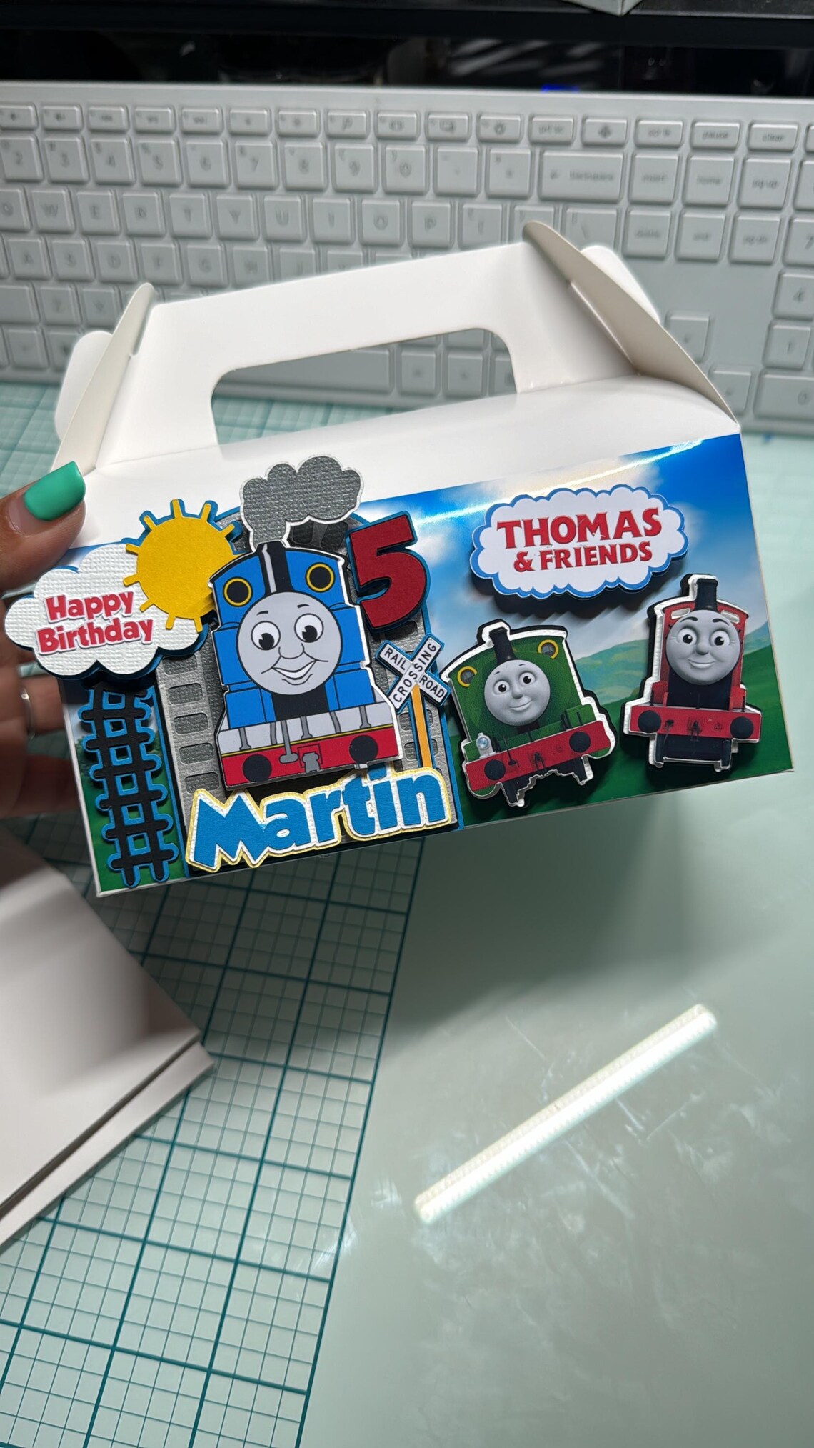 Thomas the Train, Thomas the Train Birthday, Thomas Favor Boxes, Thomas ...