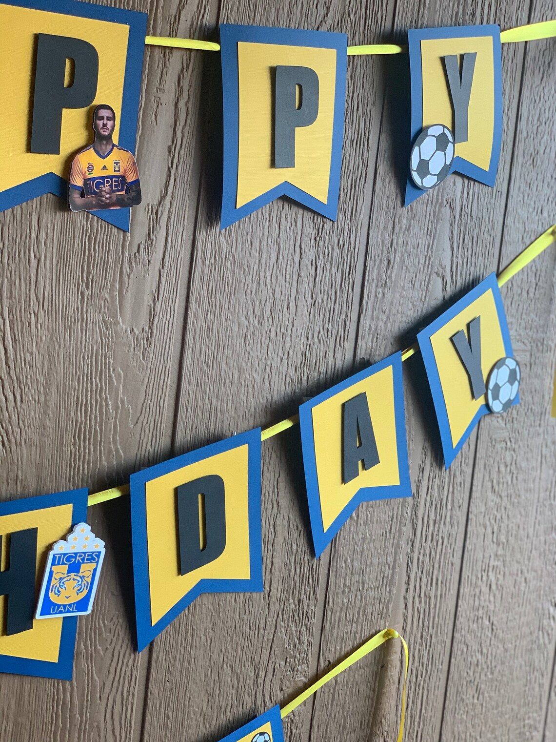 Tigres Birthday Banner Tigres UANL Nuevo Leon Mexican Soccer Liga MX ...