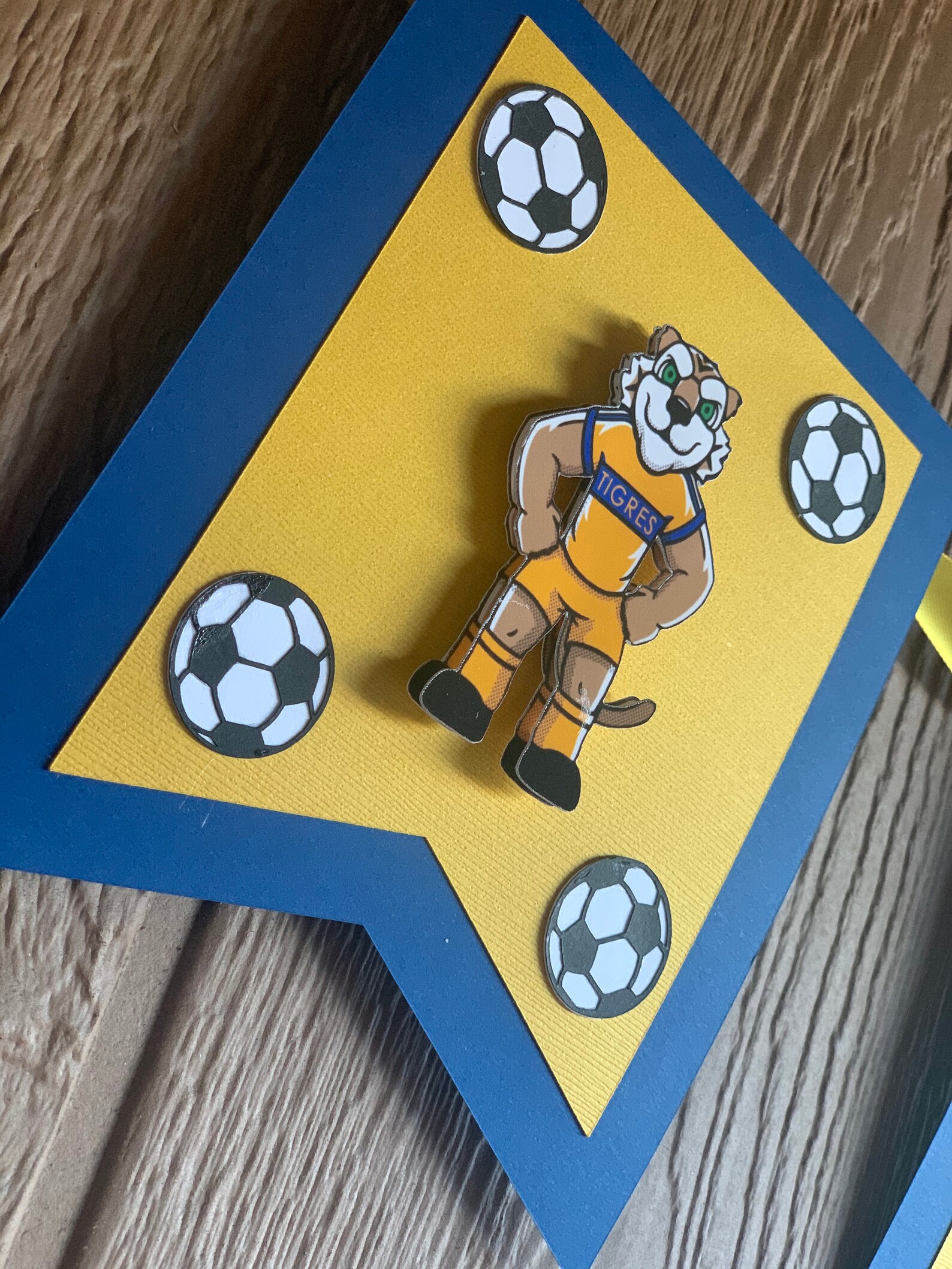 Tigres Birthday Banner Tigres UANL Nuevo Leon Mexican Soccer Liga MX ...