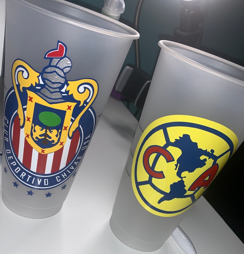 Club America Soccer Team Starbucks Reusable Cold Cup/ Starbucks Cold ...