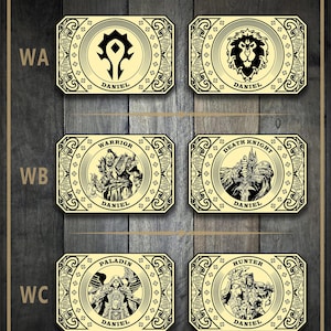 Horde Mug Custom Birthday Gift for Gamer Handmade Wood Stein With ...