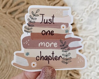 One More Chapter Sticker - Etsy