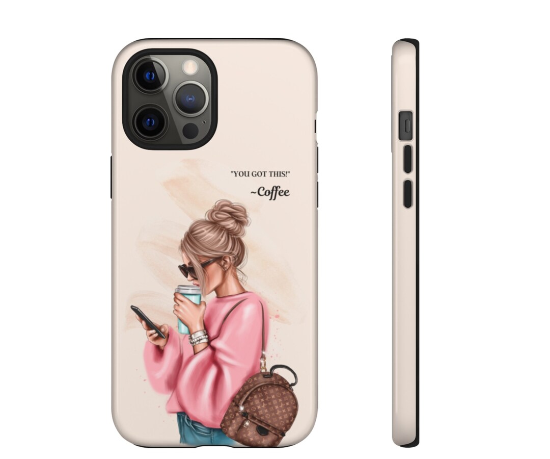 Coffee iPhone Case, Aesthetic Tough Case for iPhone 12 Pro Max, iPhone ...