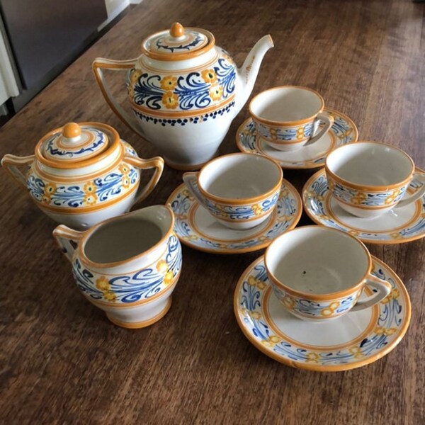 Italian Tea Set - Etsy
