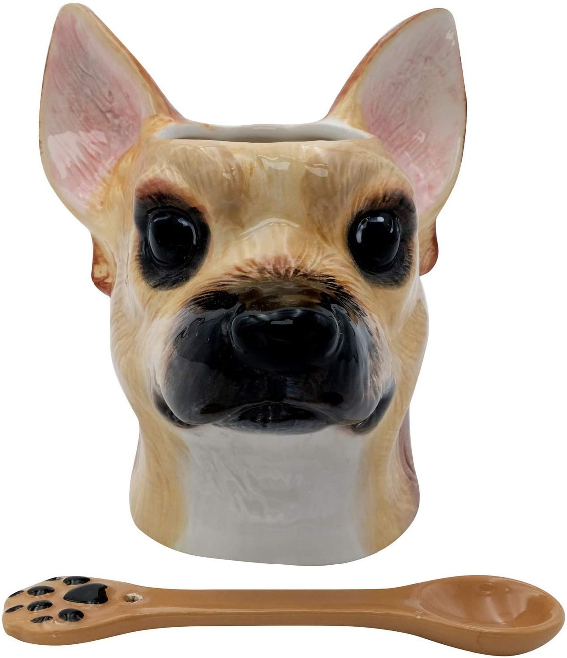 3D Hand Painted Dog Coffee/Tea Ceramic Mug Chihuahua | Etsy