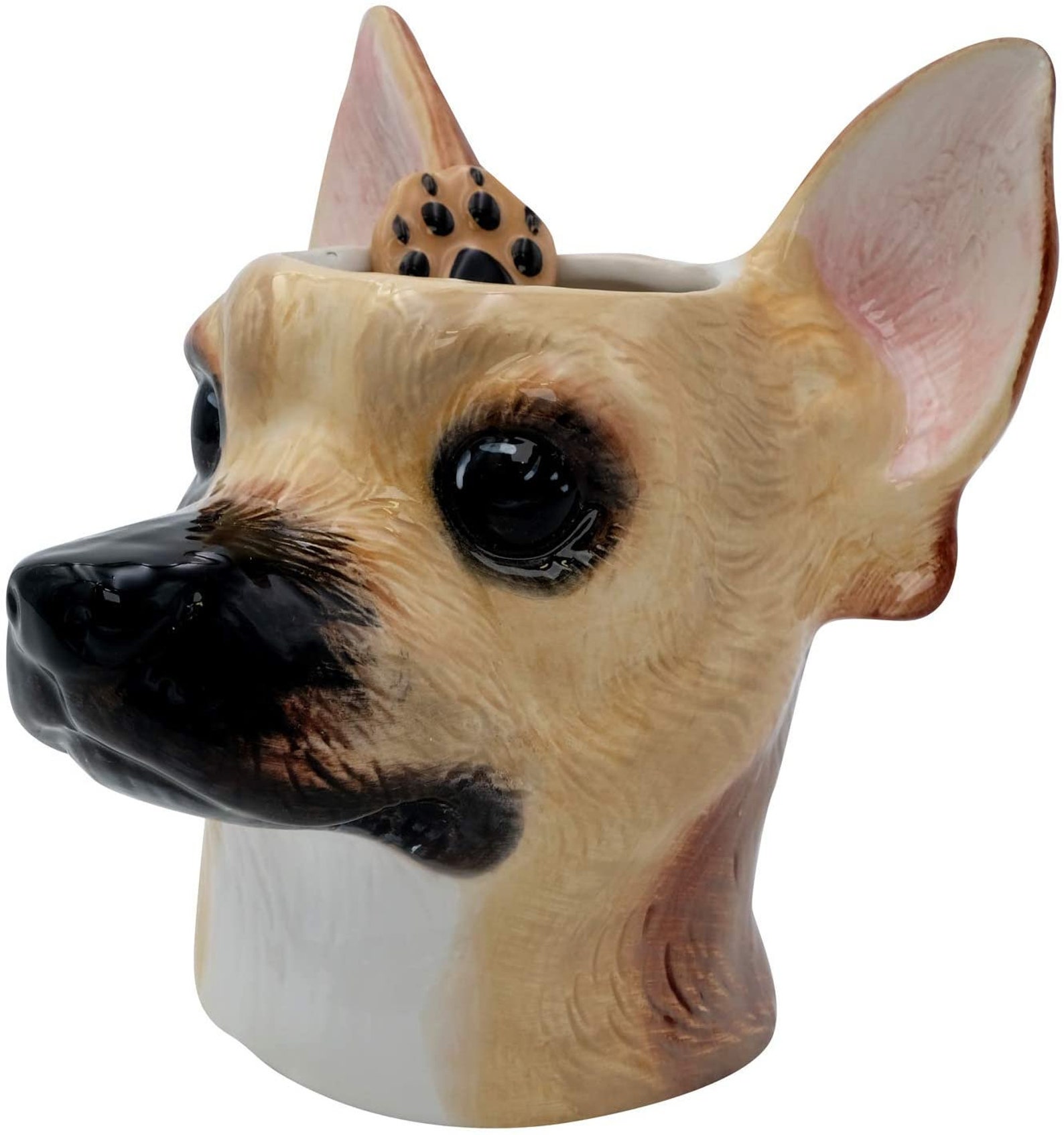 3D Hand Painted Dog Coffee/Tea Ceramic Mug Chihuahua | Etsy