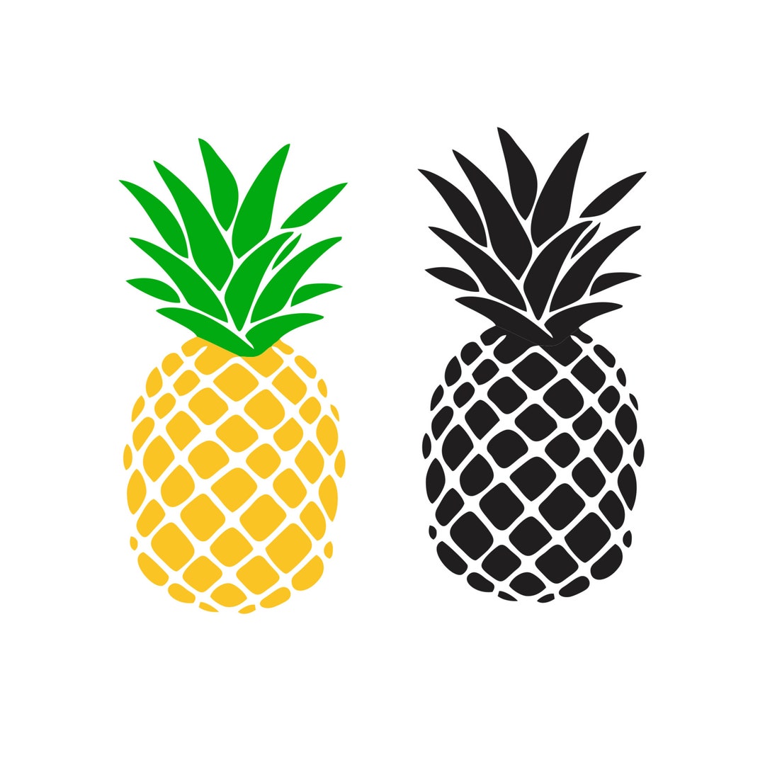 Pineapple Svg, Digital Download, Svg, Png, Clipart, Pineapple Clipart ...