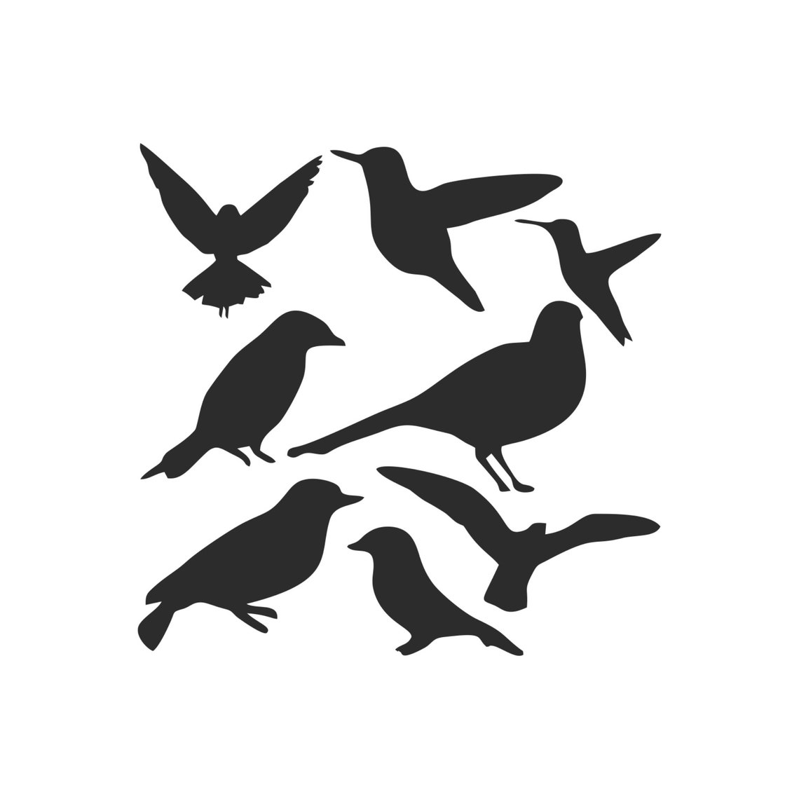 Vogel Silhouette Svg Vögel Svg Vogel Svg Svg Silhouette - Etsy Österreich