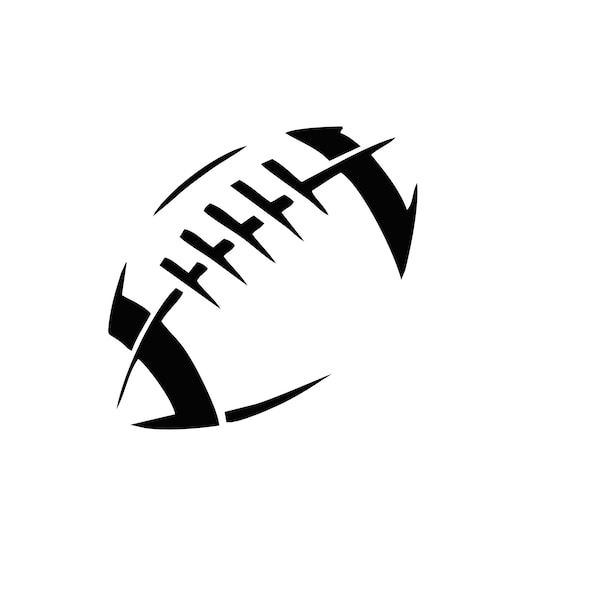 Football Outline Svg - Etsy