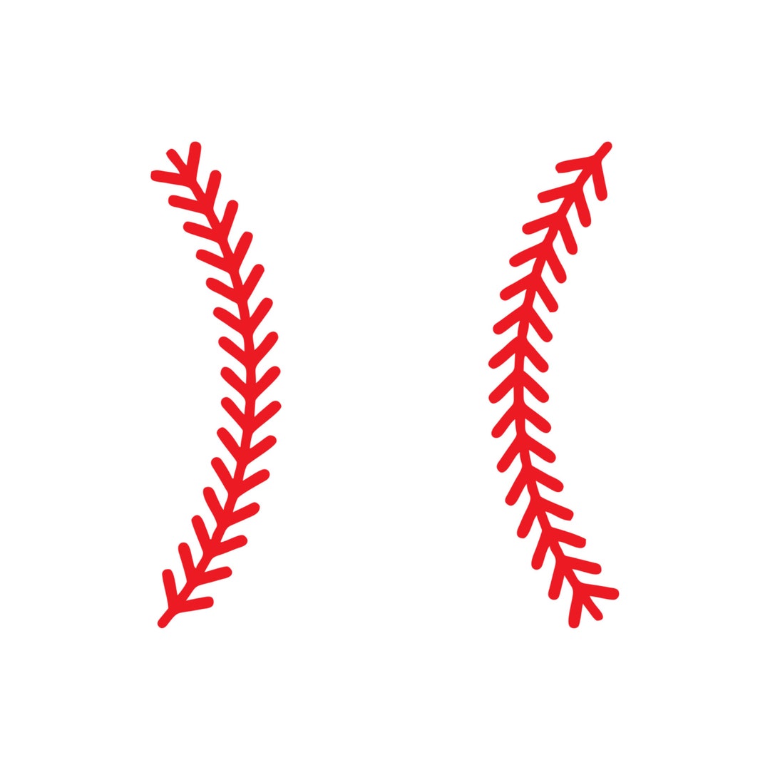 Baseball Stitches Svg, Baseball Laces Svg, Baseball Stitches Cut File ...