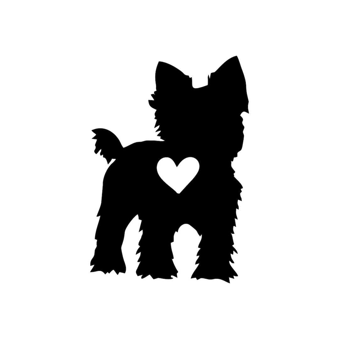 Yorkie Svg, Dog Mom, Silhouette Cut File, Digital Download, Puppies ...
