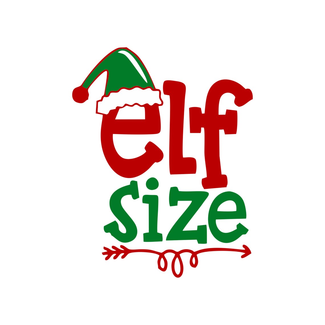 Elf Size SVG, Elf Size PNG, Elf Size, Christmas 2022, Christmas Svg ...