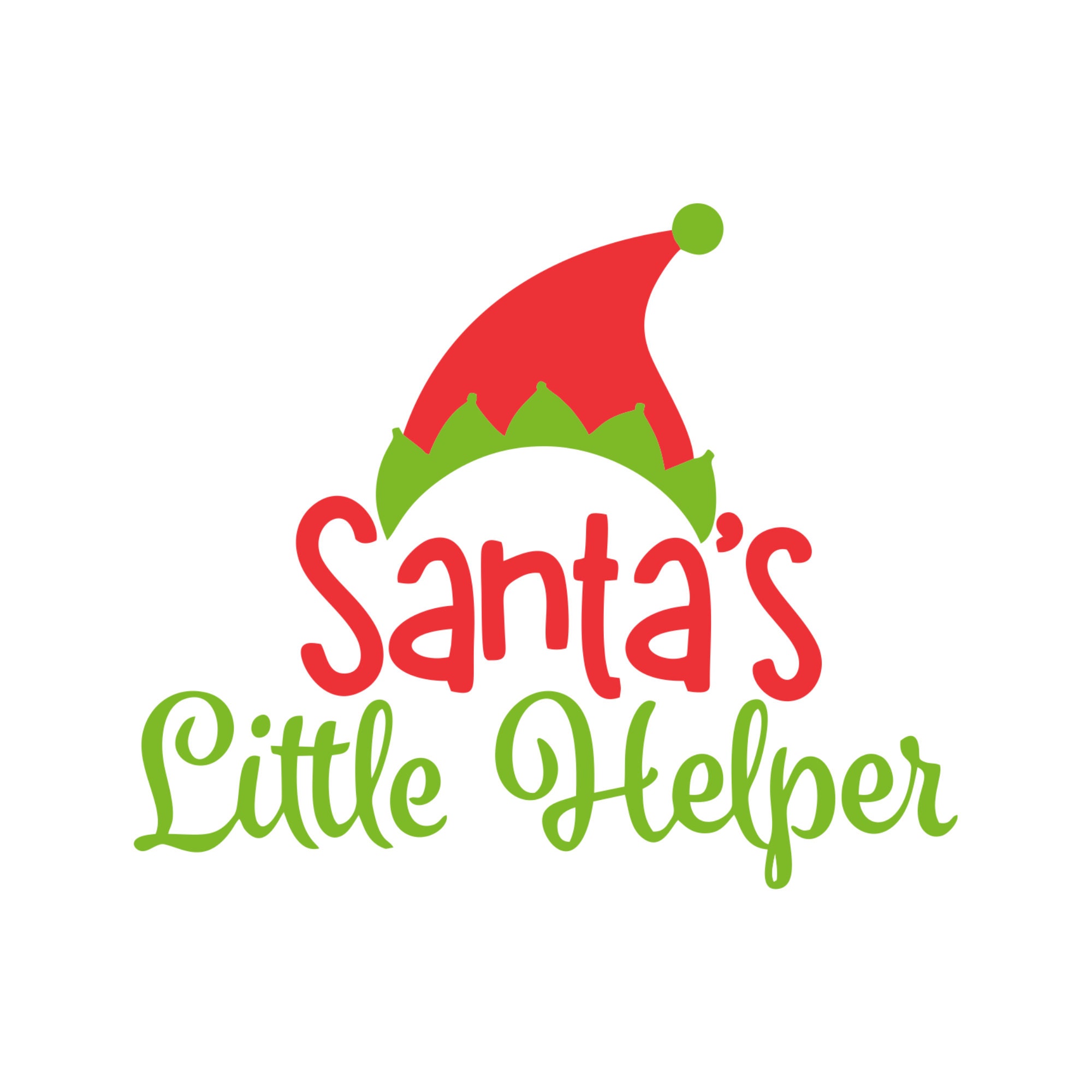 Santa's Little Helper SVG, Santa's Helper PNG, Santa's Little Helper ...