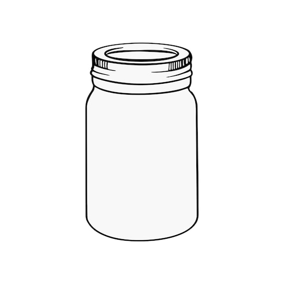 Mason Jar Vector Download