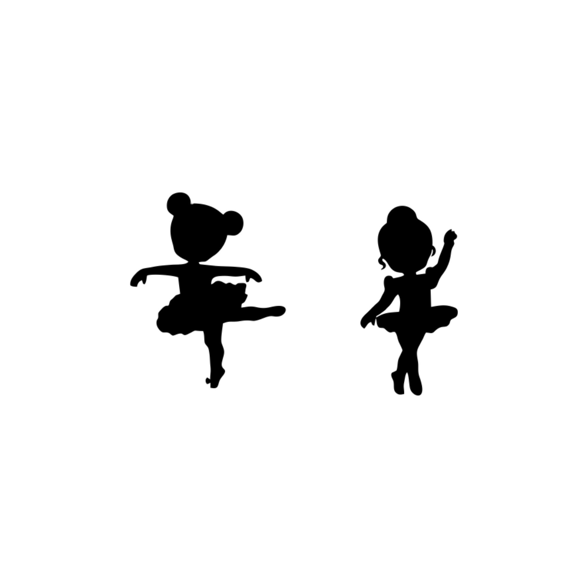 Ballerina Svg, Digital Download, Silhouette Cut File, Dancing Svg ...