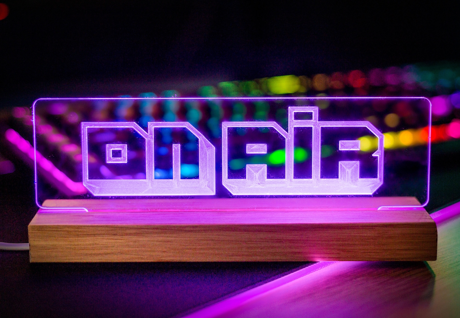 On Air Streaming LED Display Twitch Streaming LED Lamp - Etsy UK