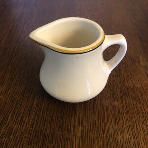 Vintage Diner/restaurant Creamer - 1940s - Etsy