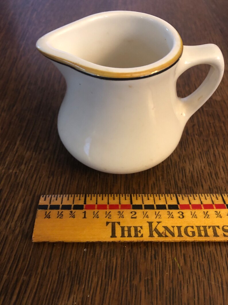 Vintage Diner/restaurant Creamer - 1940s - Etsy