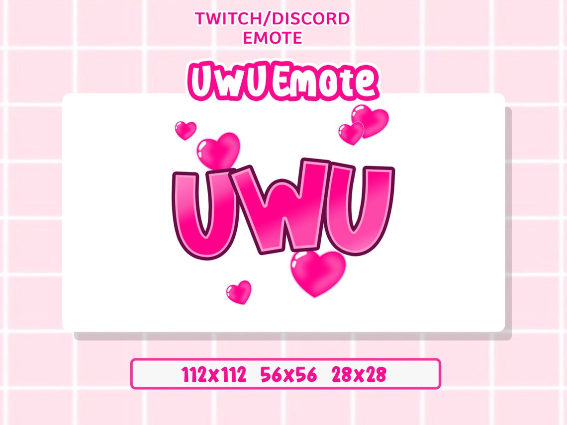 Uwu Emote for Discord and Twitch - Etsy UK
