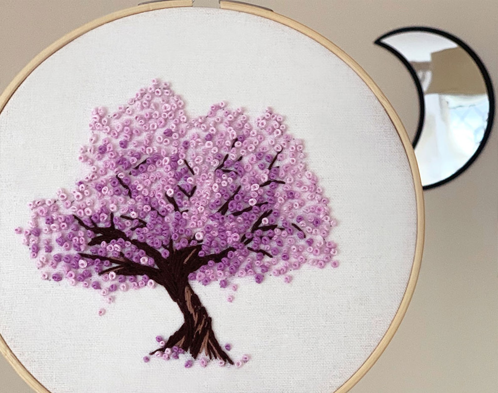 Cherry Blossom Embroidery Pattern PDF Tree Embroidery Pattern - Etsy