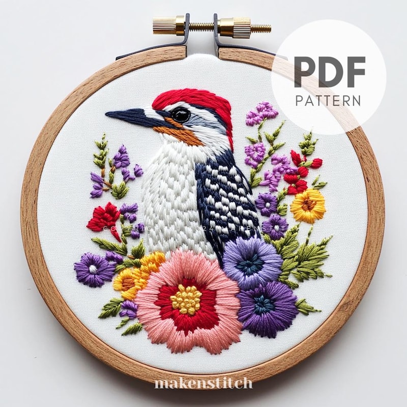 Woodpecker Pattern - Etsy