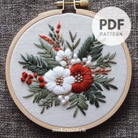 Sparkly Winter Snowflakes - Hello Winter - Winter Series - Embroidery ...