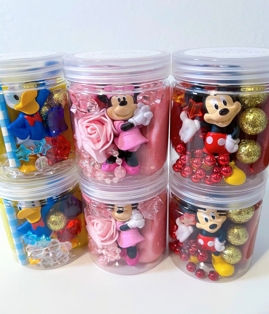 Mouse Playdough Kit,kids Party Favor,birthday Play Dough Favor Jars ...