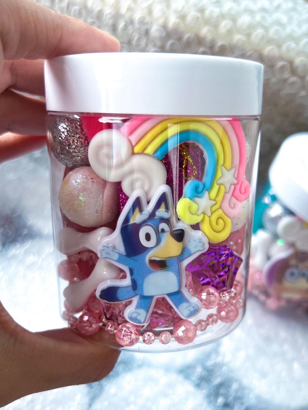 Bluey Play Dough Kit,playdough,bluey Party Favors,unicorn Birthday,play ...