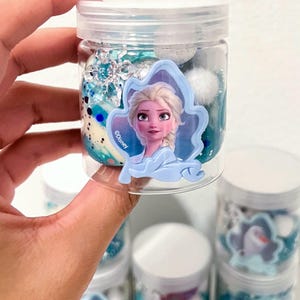 PRINCESS Play DOUGH JARS and Sensory Kit Party Favor - Girls Birthday ...