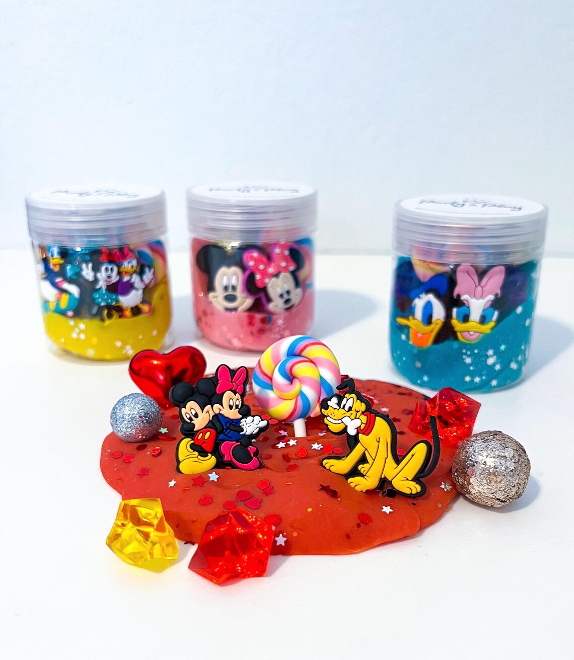 Mouse Birthday Playdough,kids Party Favor Play Dough,kids Birthday ...