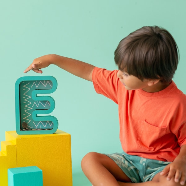 Monogram Piggy Bank - Etsy