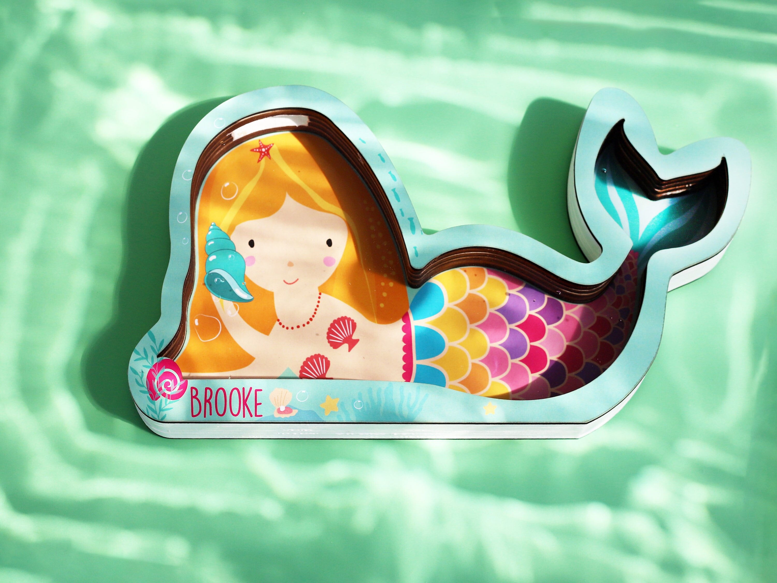 Custom Name Mermaid Piggy Bank, Personalized Mermaid Money Bank ...
