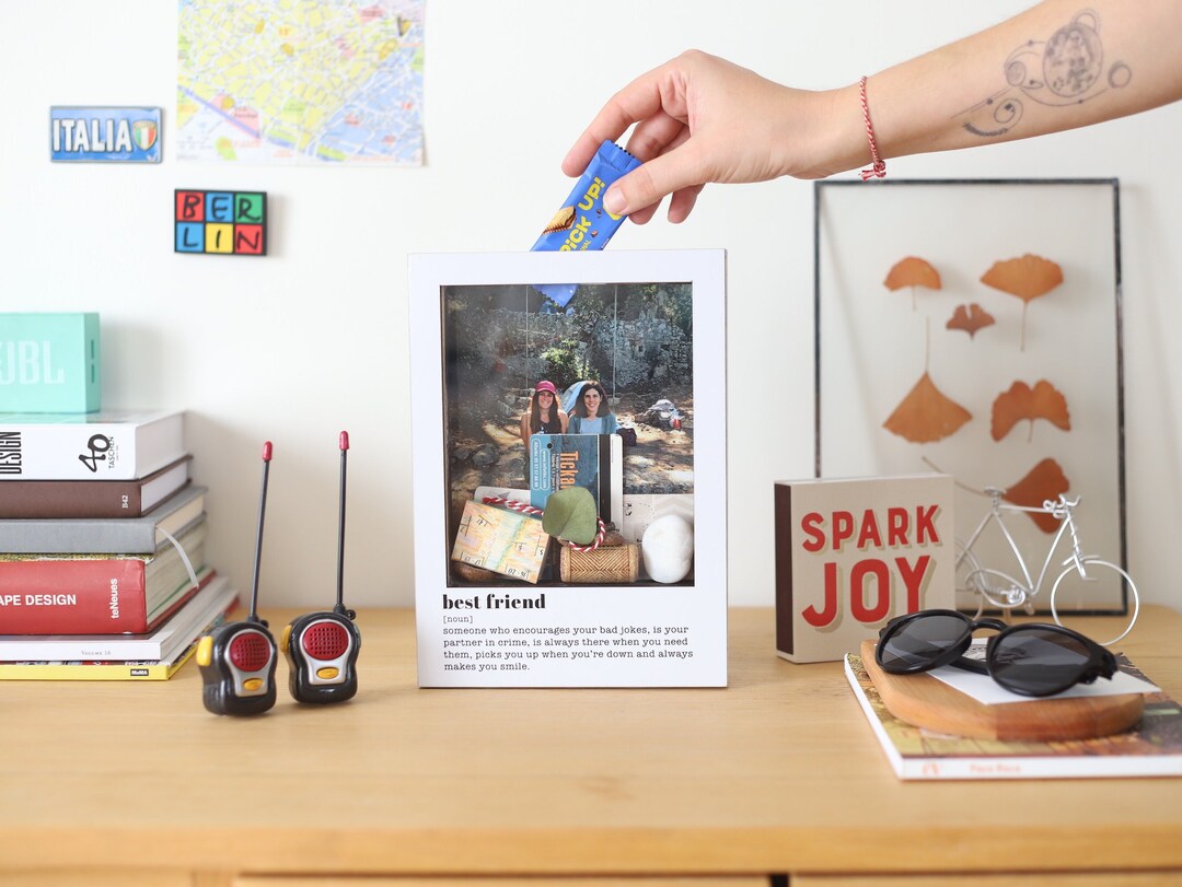 Personalized Best Friend Shadow Box, Keepsake Ticket Box, Friendship ...