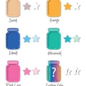 Custom Reward Jar, Custom Star Jar With Tokens, Magnetic Classroom ...